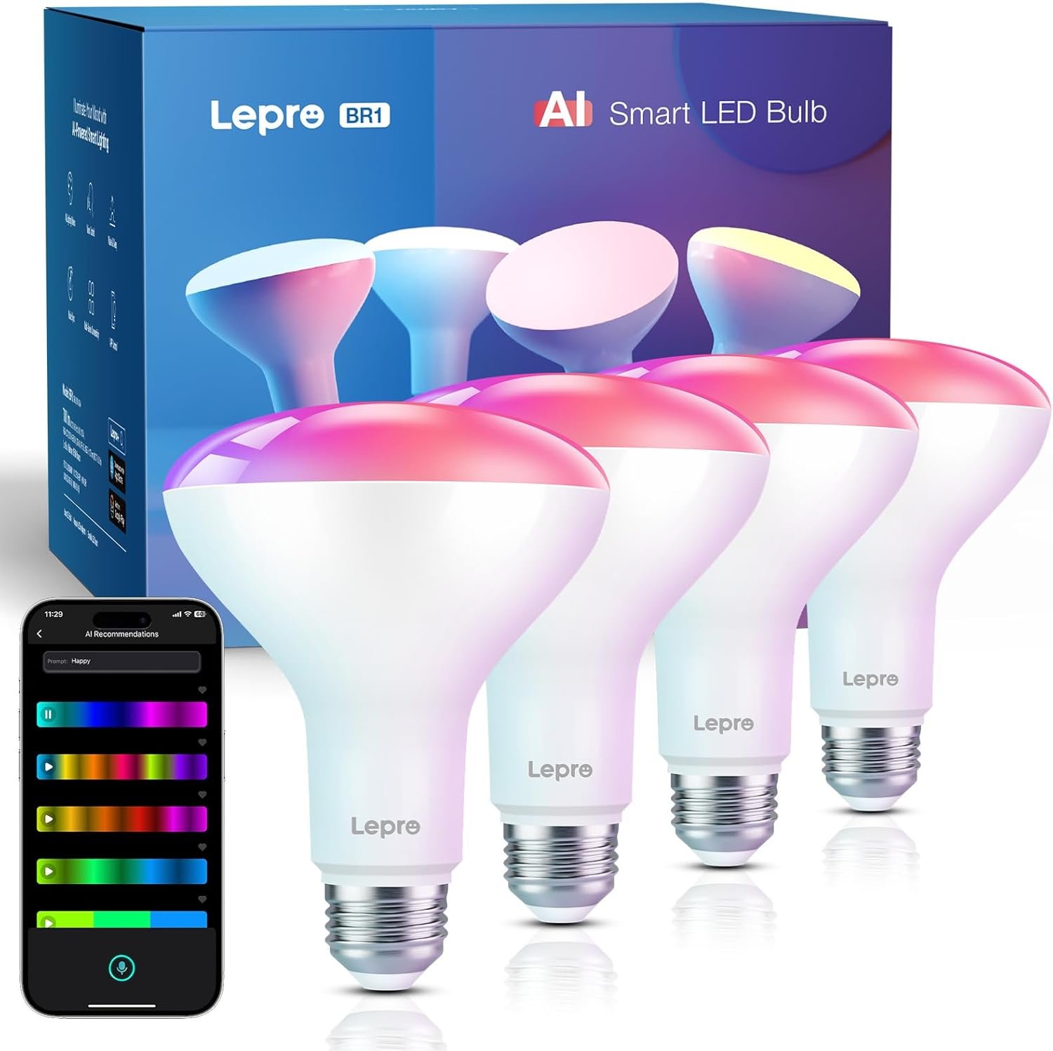 Lepro BR1 AI LED Smart Bulbs Review – InnovativeGizmosl