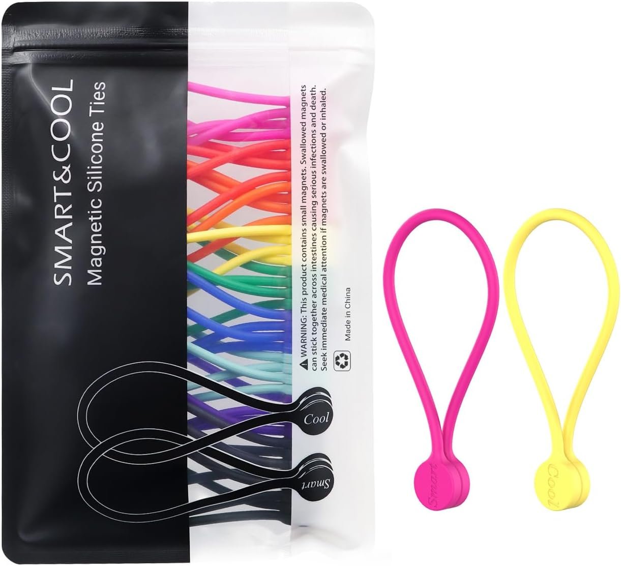 SMART&COOL Reusable Silicone Magnetic Cable Ties Review – InnovativeGizmosl