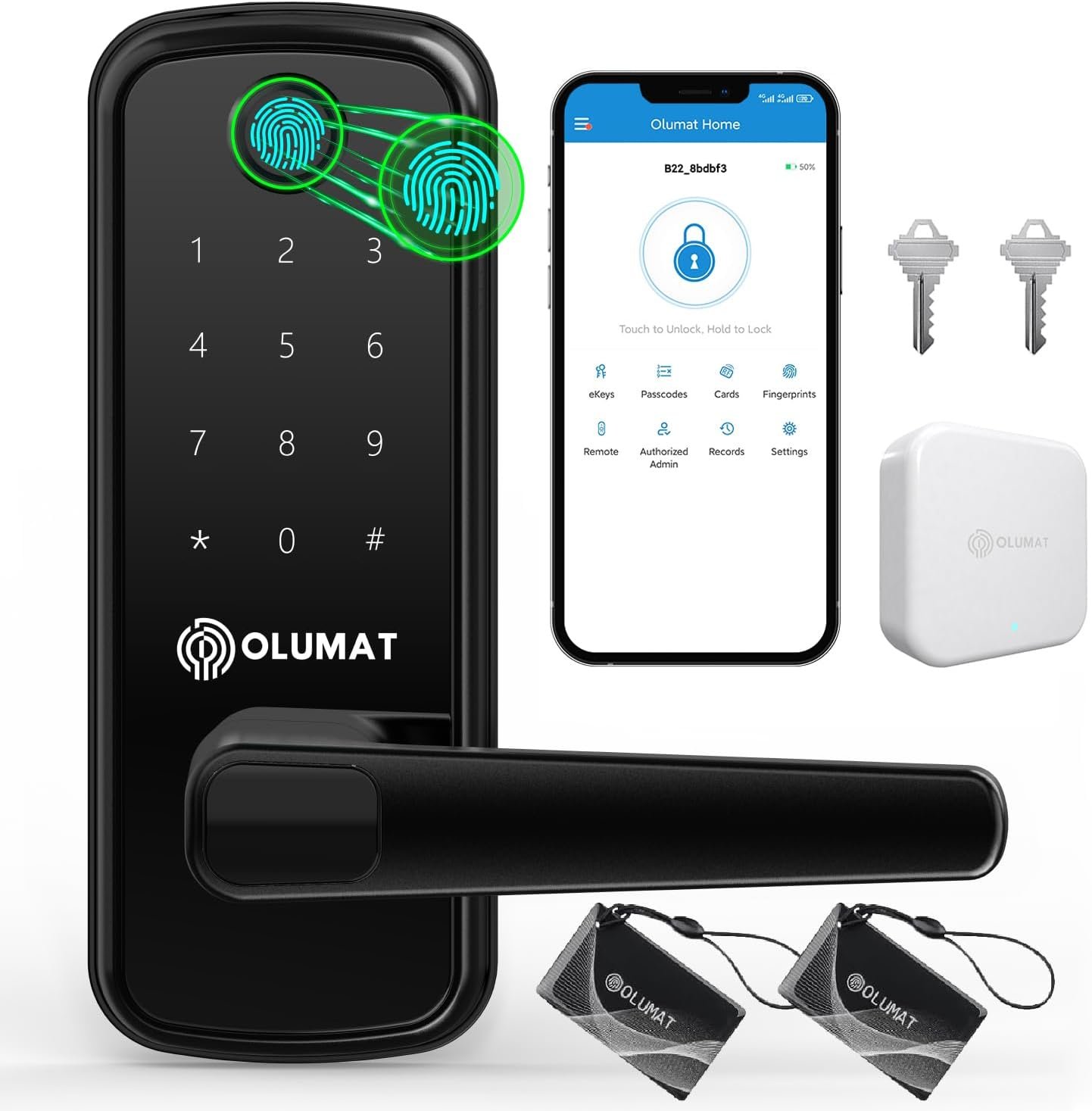 OLUMAT Keyless Entry Door Lock Review – InnovativeGizmosl
